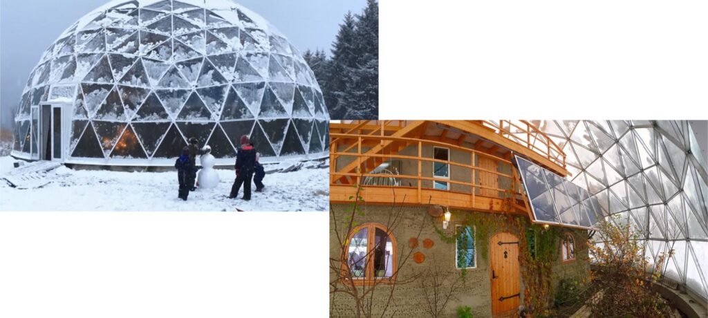 Use of the structures in cold areas – igloo-villa